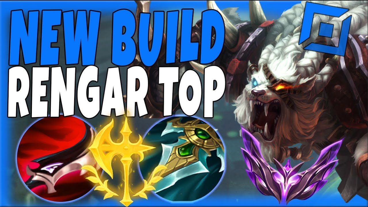 EGIRL DOMINATING TOPLANE WITH THE NEW RENGAR BUILD IN HIGH ELO (BROKEN ...