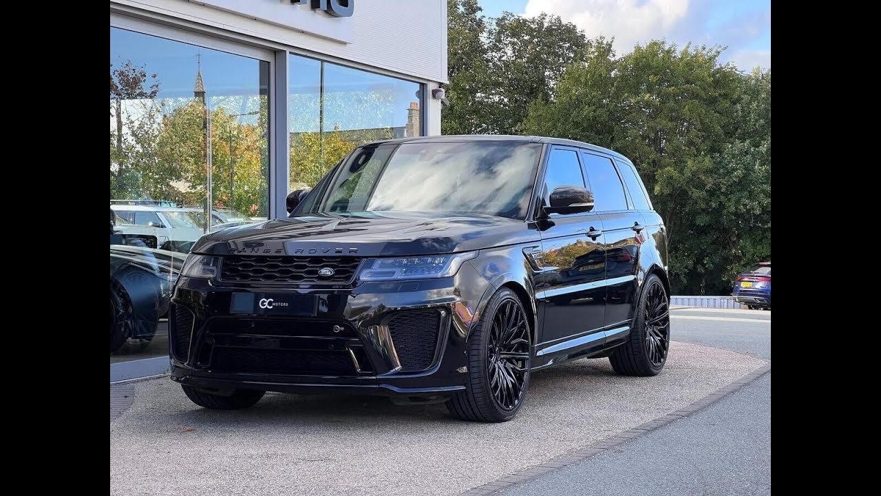 2022 RANGE ROVER SPORT SVR | GC MOTORS - YouTube