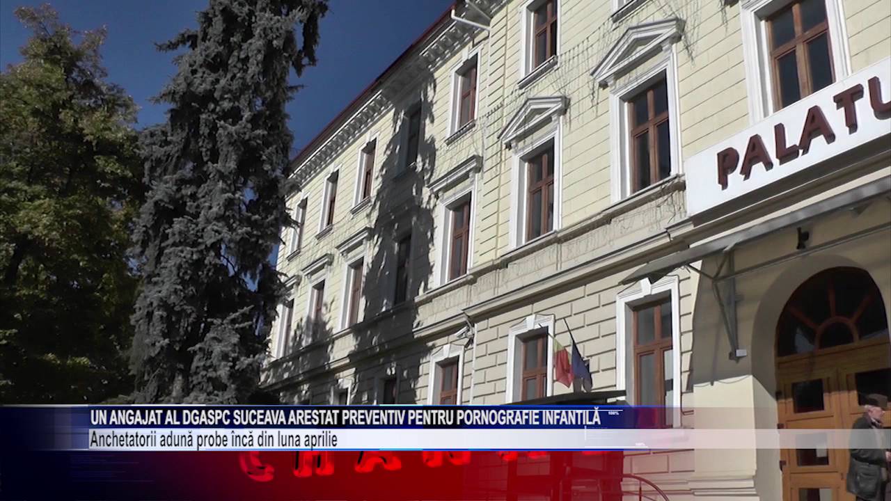 Un angajat al DGASPC Suceava arestat preventiv pentru pornografie ...