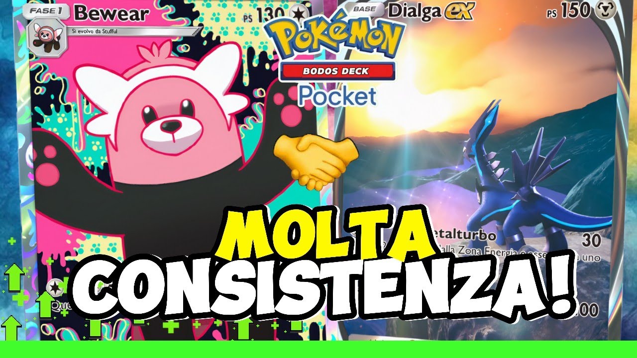 MARTELLA DURA con L'Orsetto! Deck Dialga EX e Bewear su Pokemon TCG ...