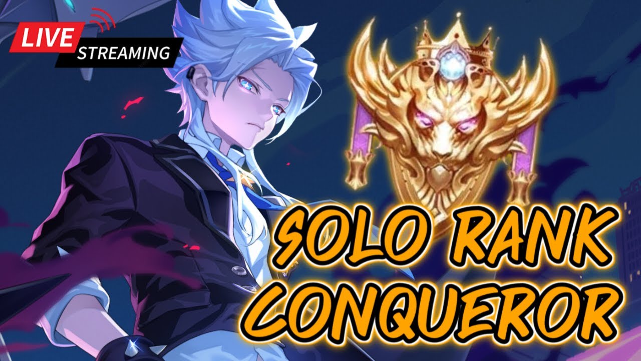 Solo Rank Conqueror ยาวๆ Live - RoV | โดเนทขึ้นจอลิงก์ใต้คลิป - YouTube