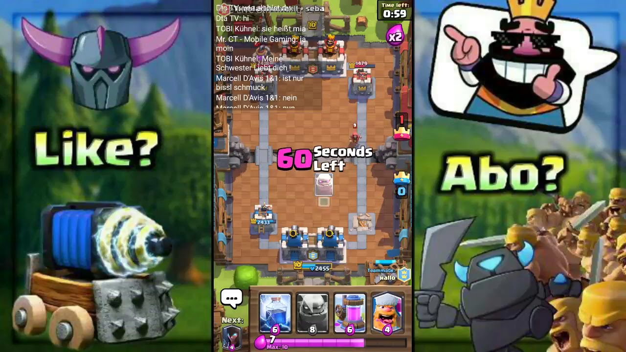 Clash royale stream Opening - YouTube