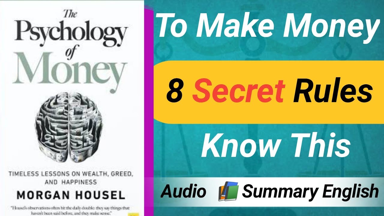 The Psychology Of Money | book summary in English | full Audiobook ...