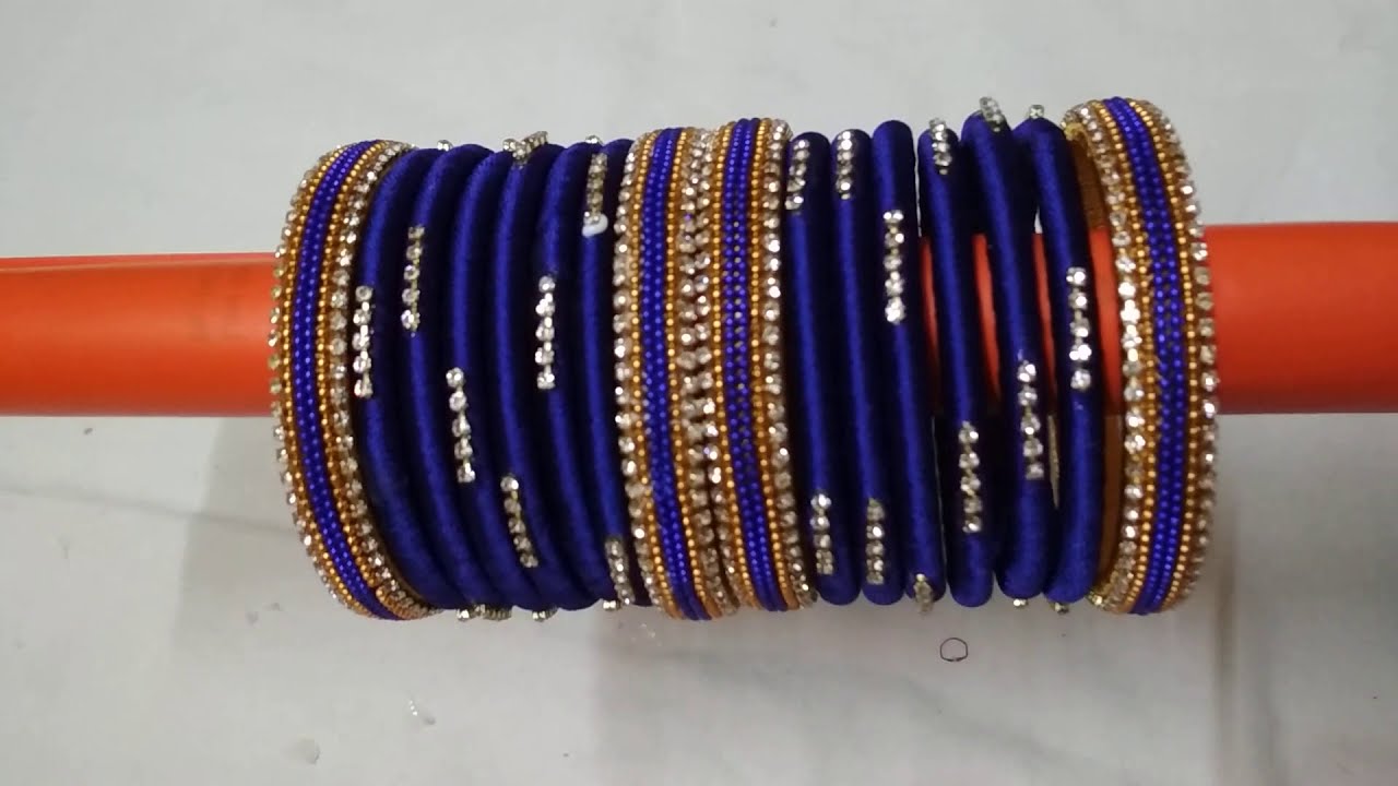 How to Make Silk Thread Bangles At Home # Smart Art And Crafts # DIY ...