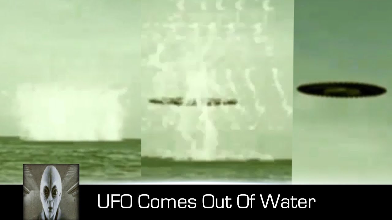 UFO Comes Out Of Water August 20th 2017 - YouTube