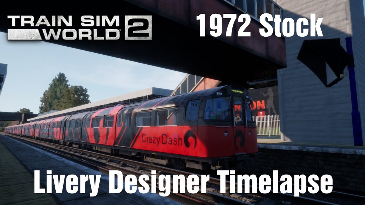 Train Sim World 2 | Livery Designer Timelapse | 1972 Stock - YouTube