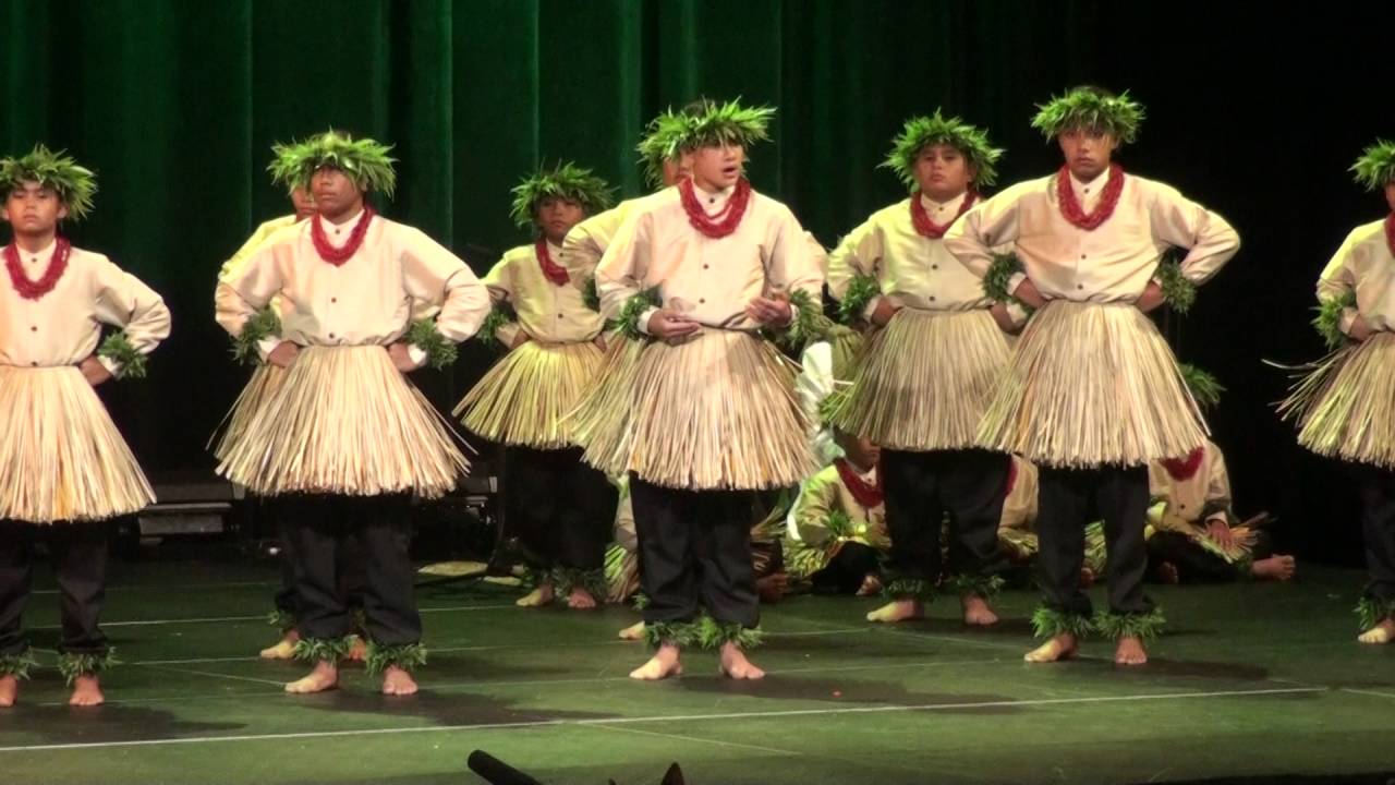Hālau Kekuaokala'au'ala'iliahi (Kane-Kahiko) - 2016 Queen Lili'uokalani ...