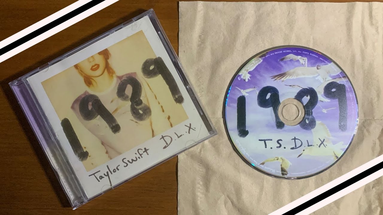 Taylor Swift - 1989 Deluxe Version CD Unboxing #1 - YouTube