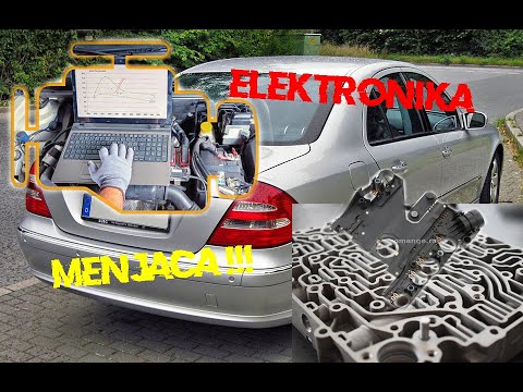 IZ GARAŽE: Mercedes W211 Menjamo elektroniku menjača 722.6(Limp Mode on ...