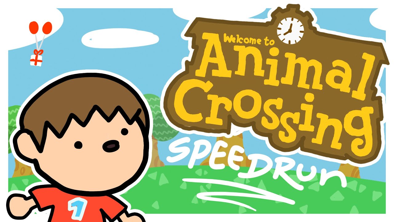Animal Crossing Speedrun ANIMATED - First Debt% WR - YouTube