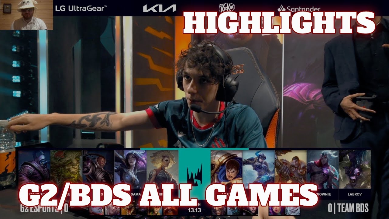 G2 vs BDS - All Games (Bo3) Highlights | Day 3 LEC Summer 2023 Group Stage | G2 Esports vs Team ...