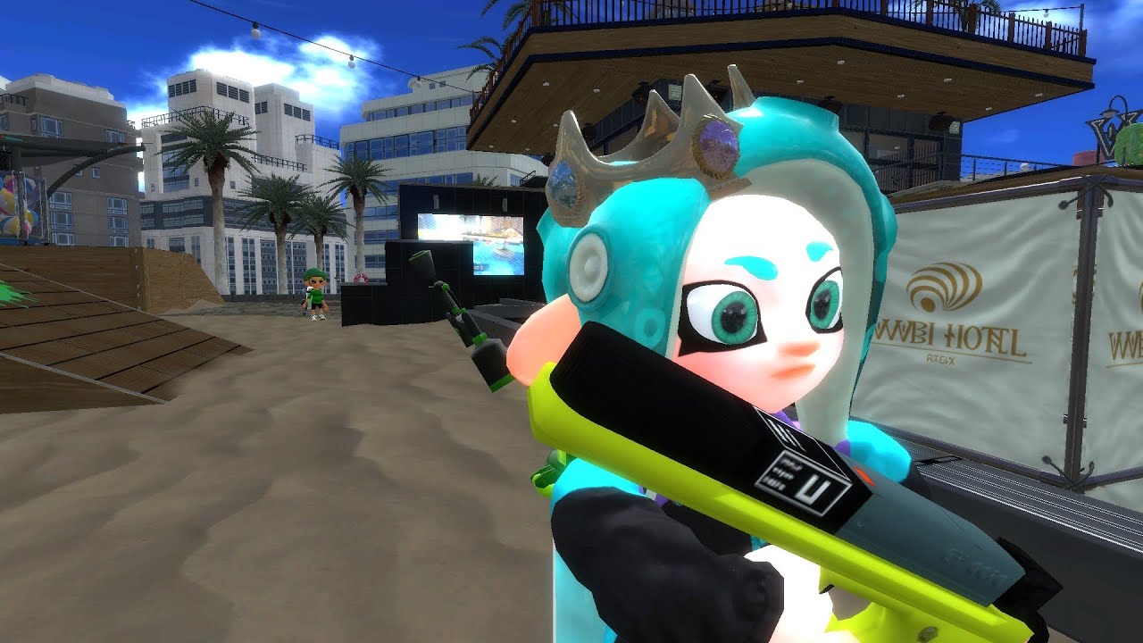(Splatoon GMOD Test) Dizzy test ft.Octo lily - YouTube