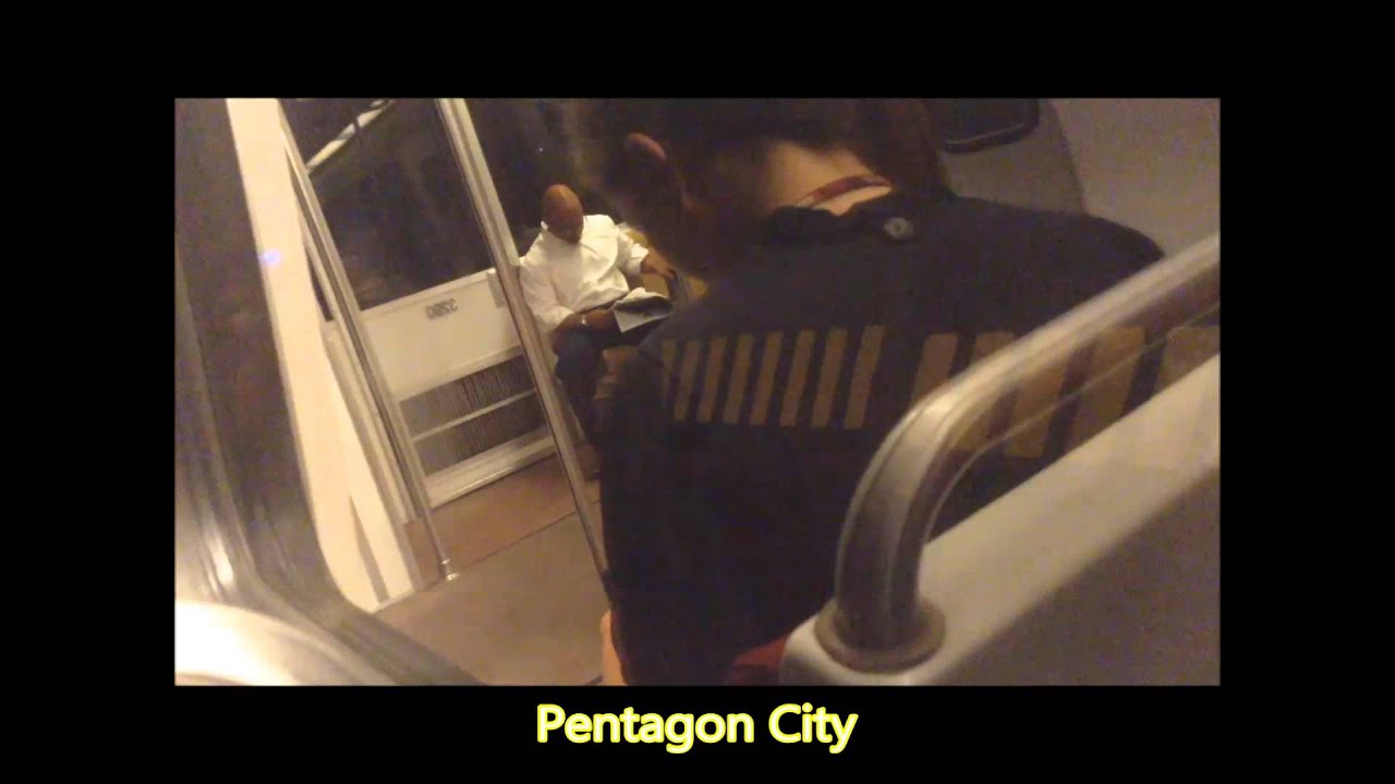 Washington DC Metro | Yellow Line (Rush Plus) FULL JOURNEY: Franconia ...