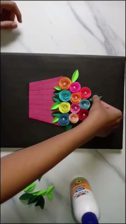 Easy project file decoration idea - YouTube