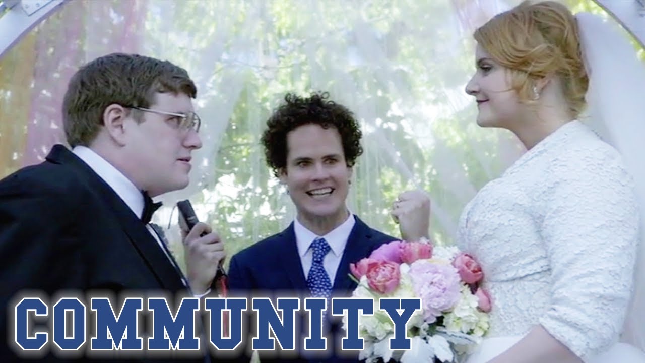 Garrett's Wedding Ceremony | Community - YouTube