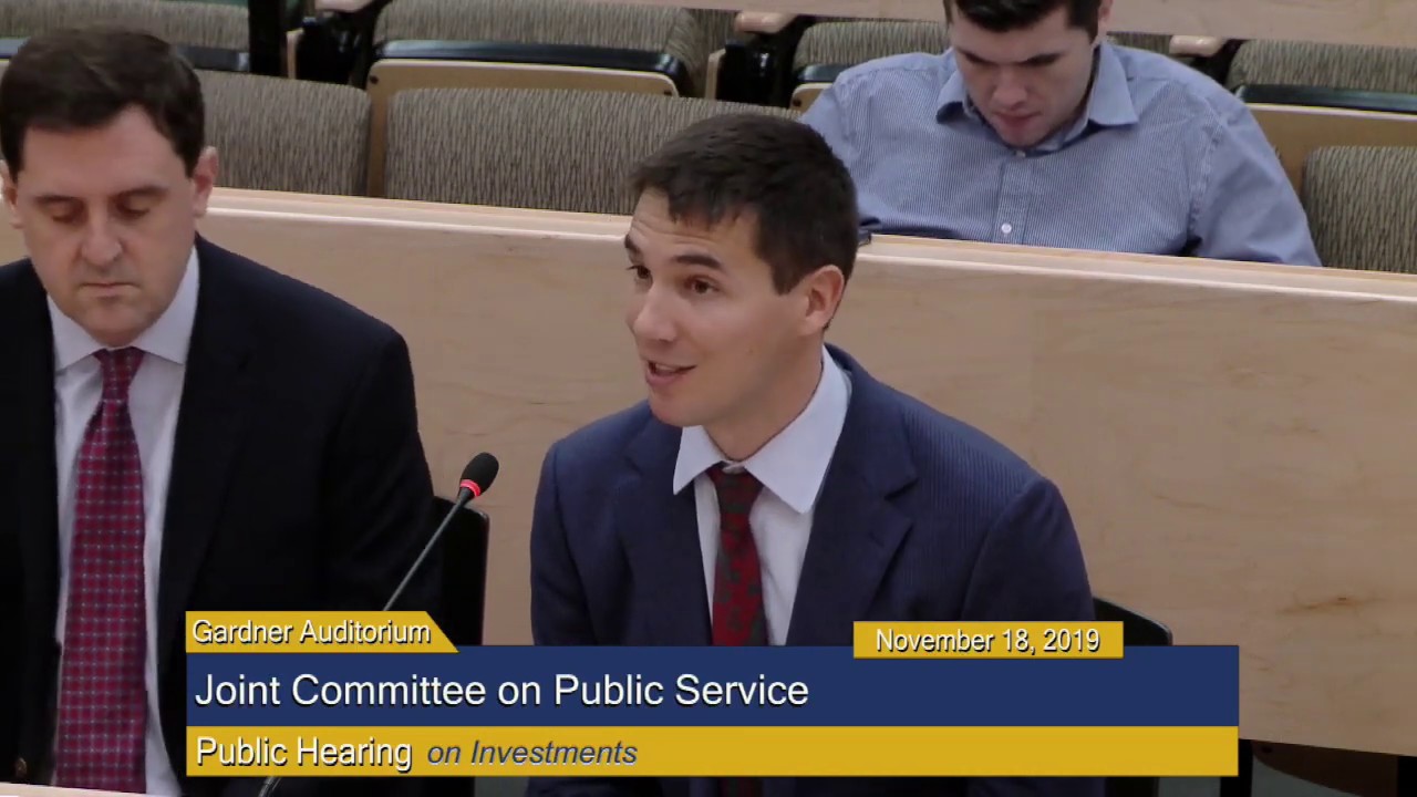 Rep. Dylan Fernandes and Rep. Jay Livingstone testify in support of ...