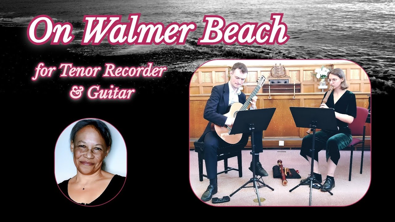 On Walmer Beach for Tenor Recorder / Oboe & Guitar by A. Talbot-Howard ...