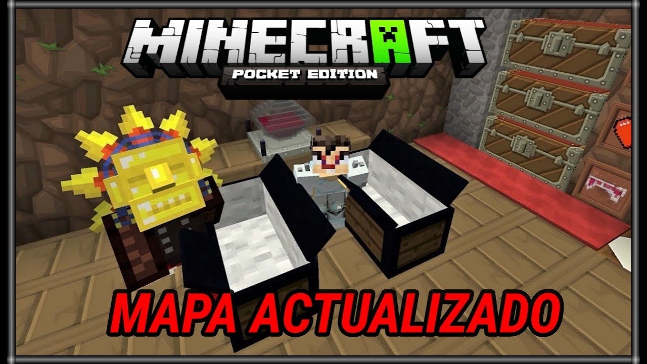 DESCARGA MAPA DE MUNDO WIGETTA v2 PARA MINECRAFT PE 1.2 Y 1.2.8 - YouTube