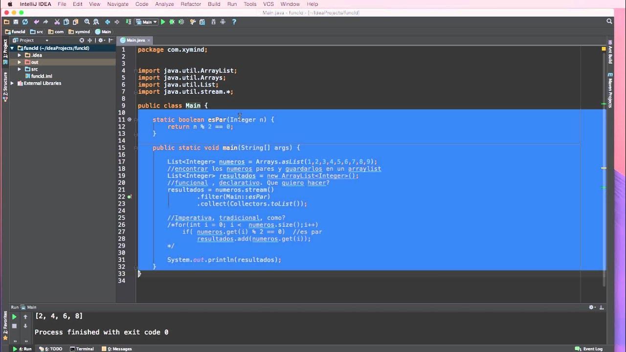 Introducción lambdas y paradigma funcional - Programación funcional en Java (parte 1) - YouTube