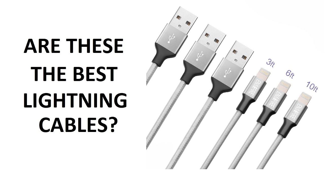 Are these the Best Lightning Cables? - YouTube