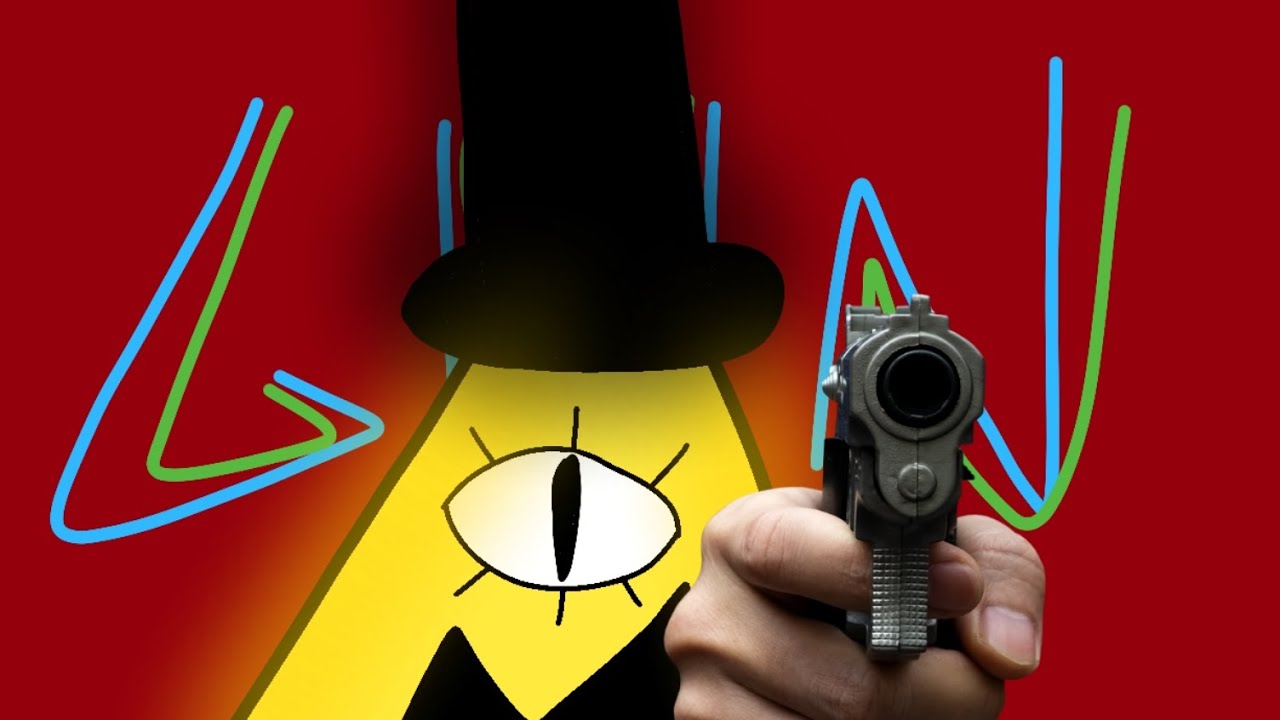 Bill Cipher has a Gun - YouTube