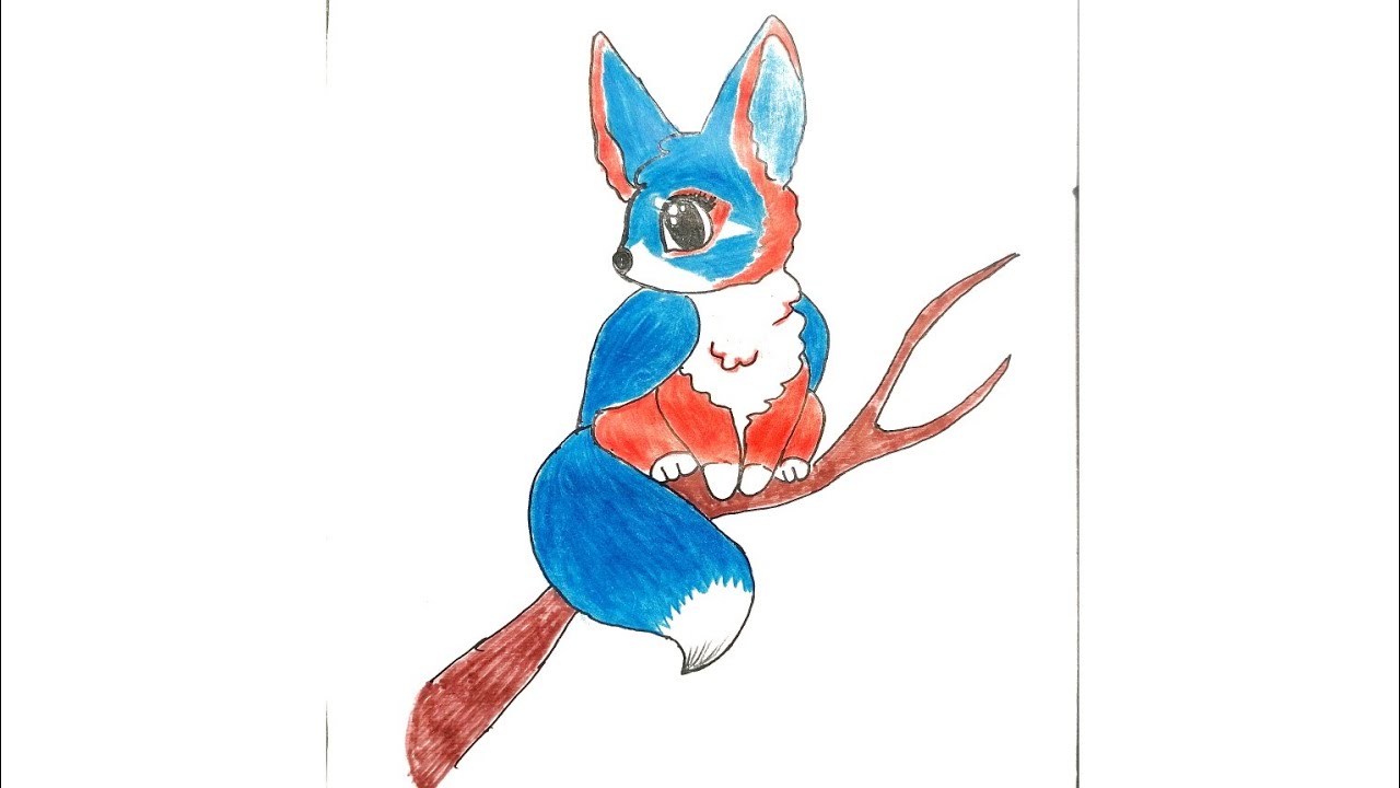 How to drawing a beautiful squirrel | full video coming soon | 2 Sister ...