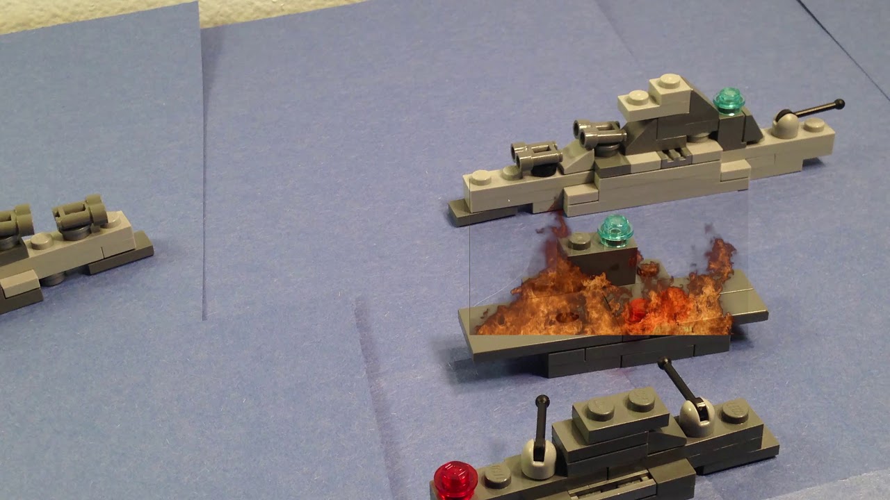 Lego Stop motion Naval Battle - YouTube