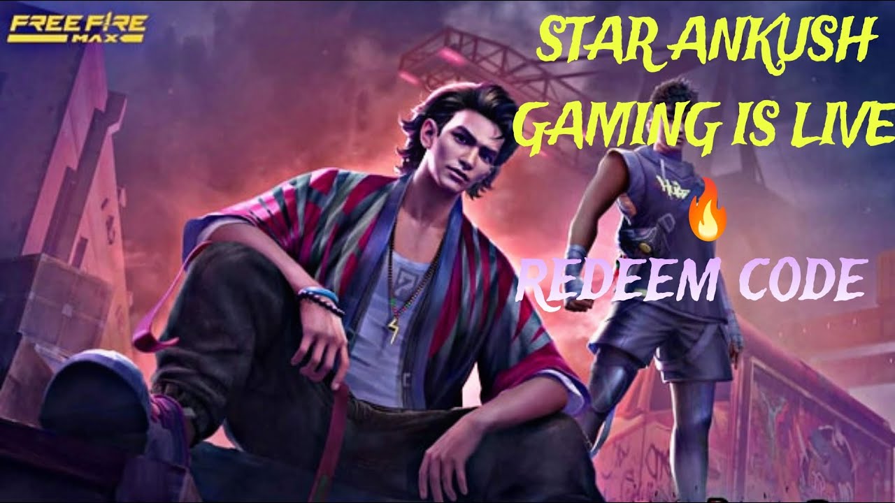 FREE FIRE LIVE CUSTOM ROOM ! STAR ANKUSH GAMING IS LIVE! REDEEM CODE - YouTube