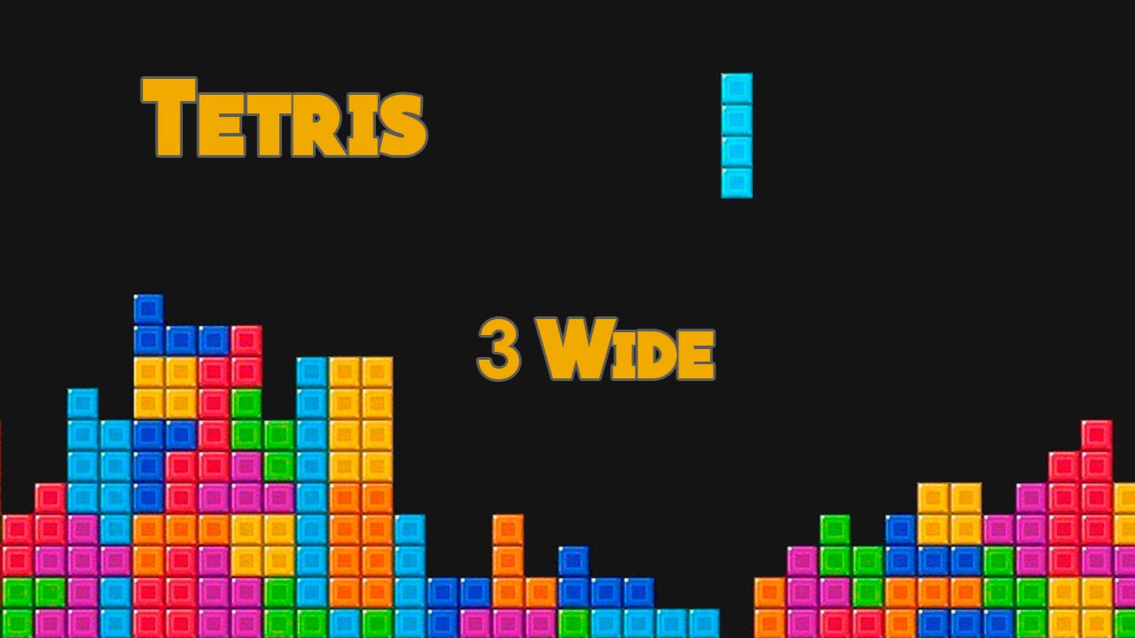 Tetris Battle FB - 3 Wide - YouTube