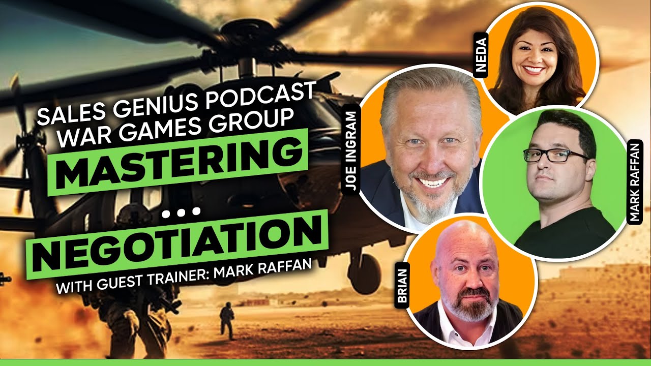 Sales Genius "Mastering the Art of Negotiation with Mark Raffan" - YouTube
