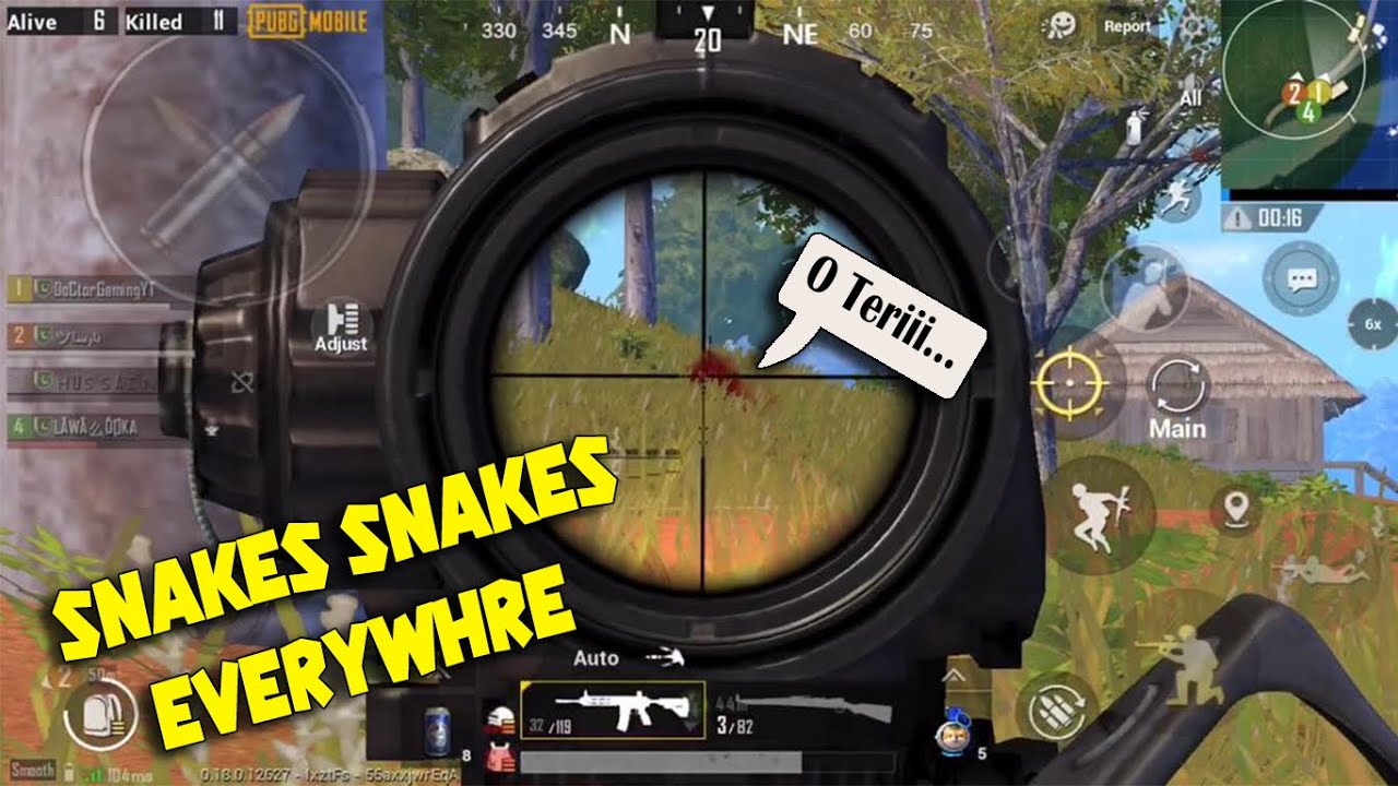 So many snakes || Pubg Mobile || Noob player - YouTube