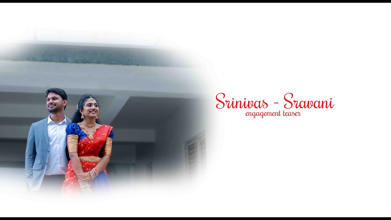 Sravani+Srinivas Engagement Teaser | pic by sudhakone studios | - YouTube