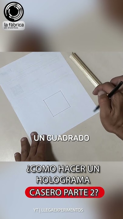 Como hacer un HOLOGRAMA CASERO (PARTE 2) - YouTube