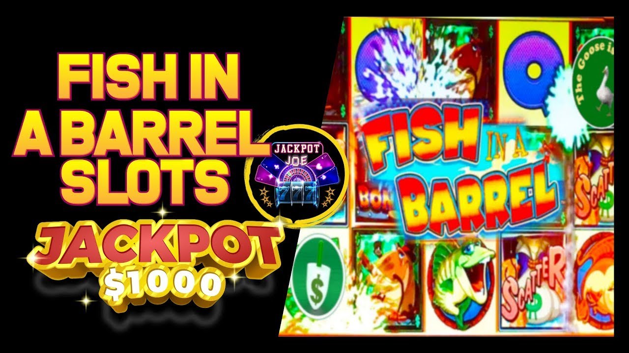 Fish in a Barrel Slots 5 Scattered $1000 Win - YouTube