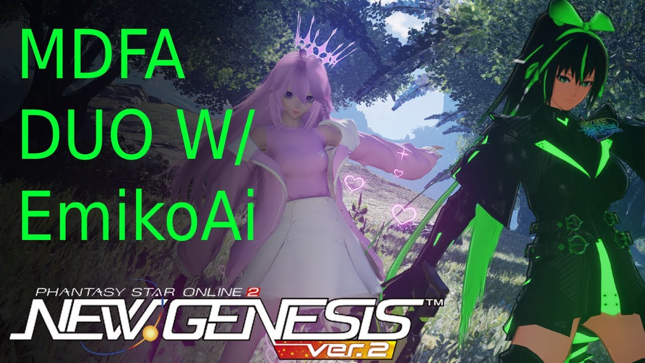 PSO2:NGS Halpha Lake Interception Part II | 13:48 | Double Slayer Duo w ...