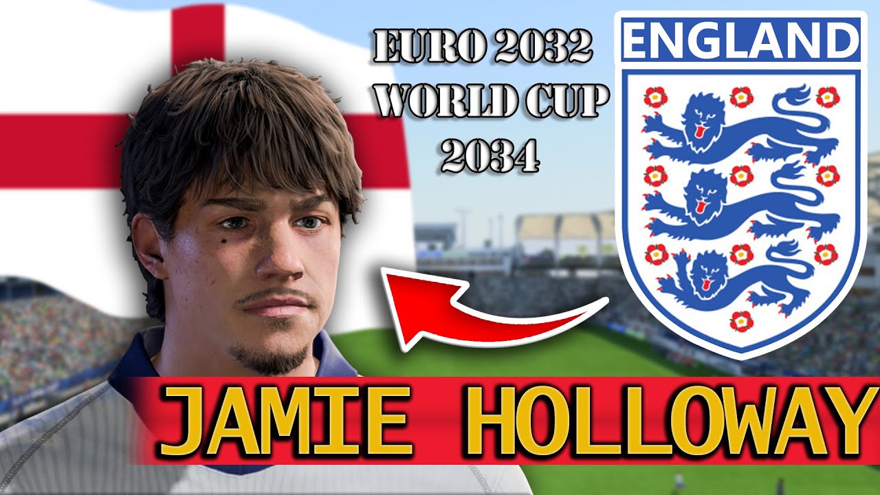 Jamie Holloway - ลุยบอลยูโรครั้งแรกกับบอลโลกปี 3024 | FC 25 Player ...