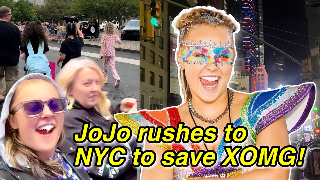 JoJo Siwa rushes to NYC to RESCUE Xomg Pop! - YouTube