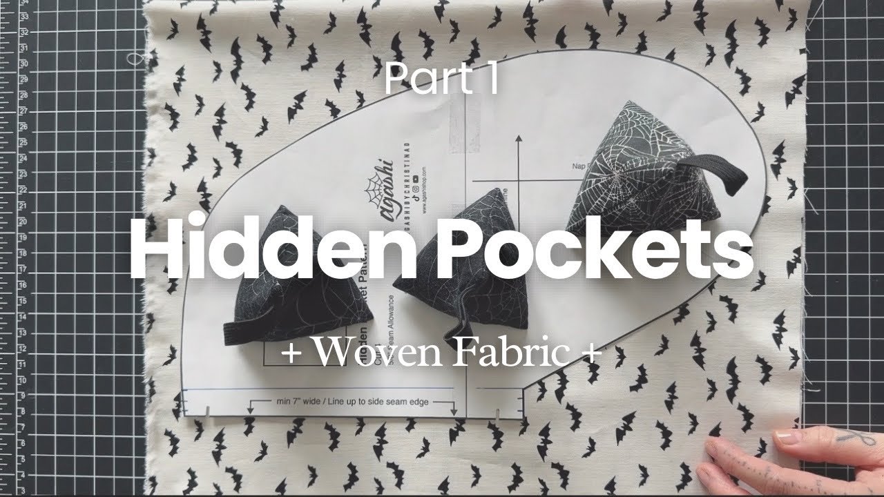 Sew Like A Pro: Learn To Make Hidden Pockets For Woven Fabrics ...