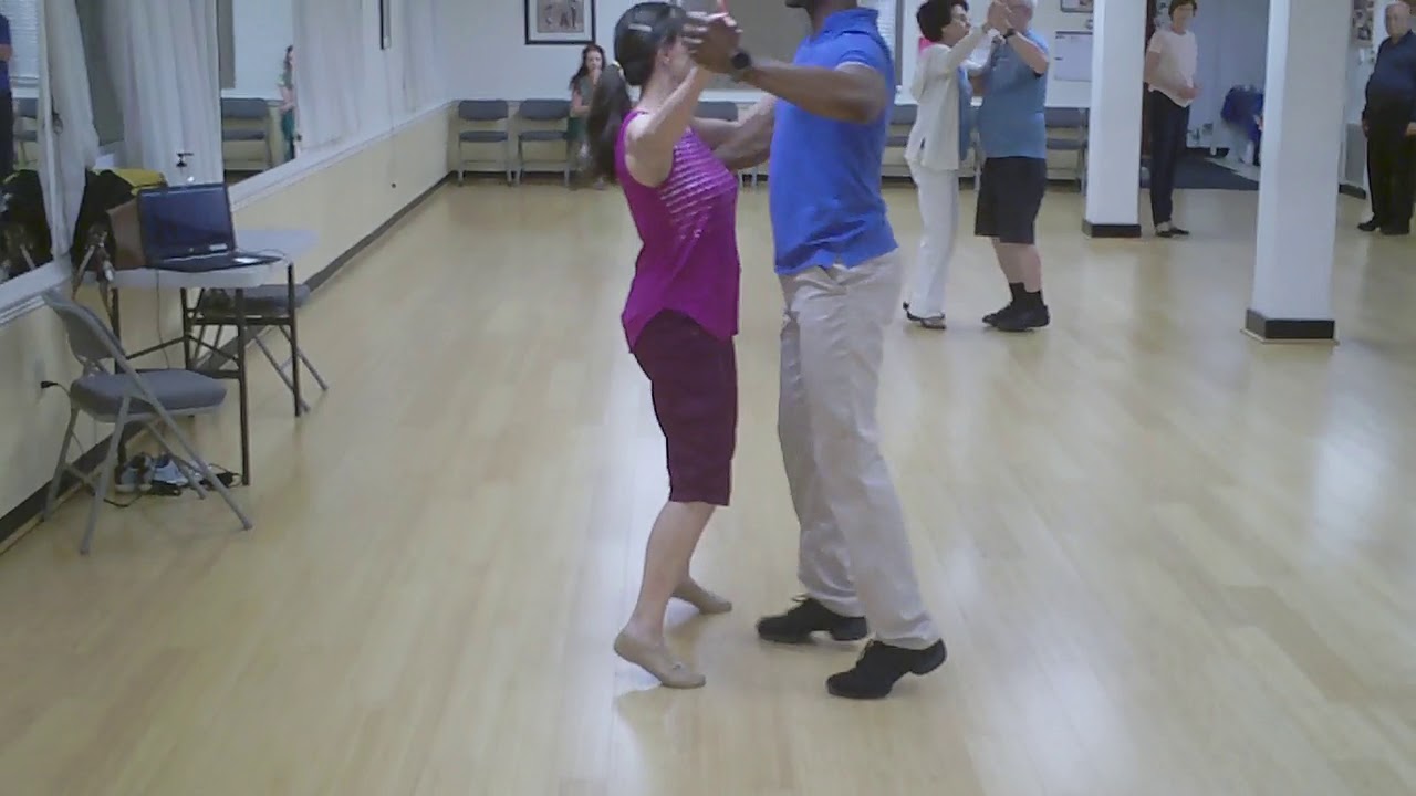 Quickstep patterns 19 cl 2 promenade, twinkle pattern - YouTube