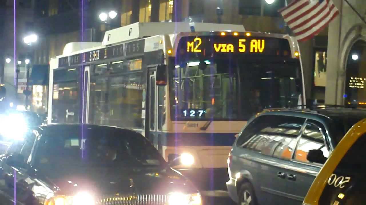 MTA NYCT Bus: 2008 Orion VII NG M2 Limited Bus #3851 at E42nd St-5th ...