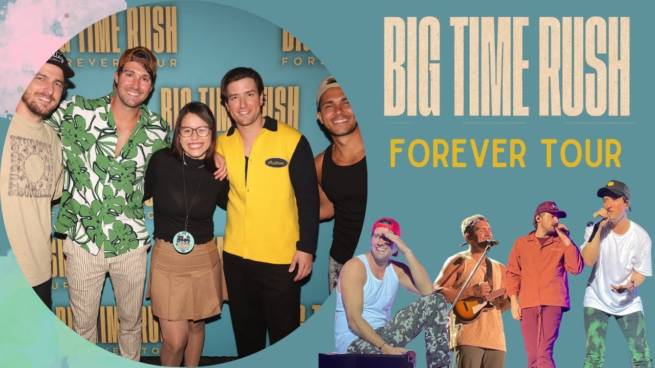 BIG TIME RUSH FOREVER TOUR COLOMBIA 🇨🇴 | LOS ABRACÉ!!!🥹🫶🏼 - YouTube
