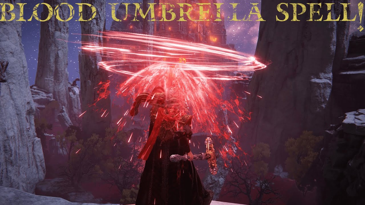 Bloodboon Umbrella Spell?!! - YouTube