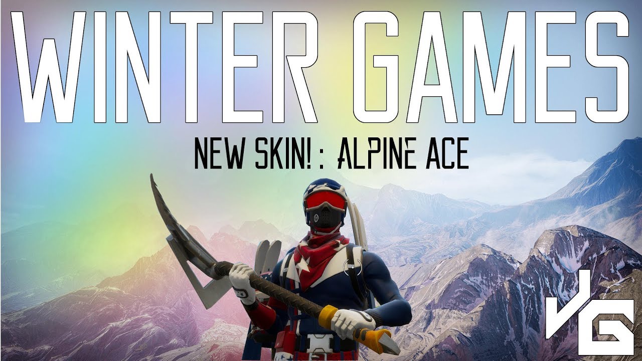 NEW SKIN: ALPINE ACE! | WINTER GAMES | FORTNITE LIVE STREAM | JGGaming ...