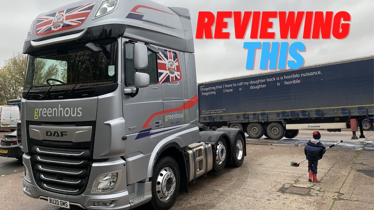 reviewing the new Daf XF.... - YouTube