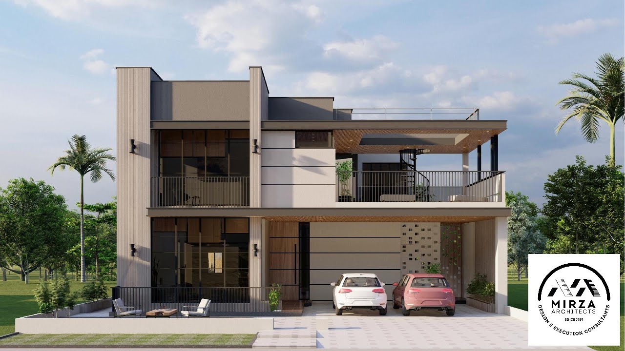 Courtyard House in DHA Multan | MIRZA ARCHITECTS 2024 - YouTube