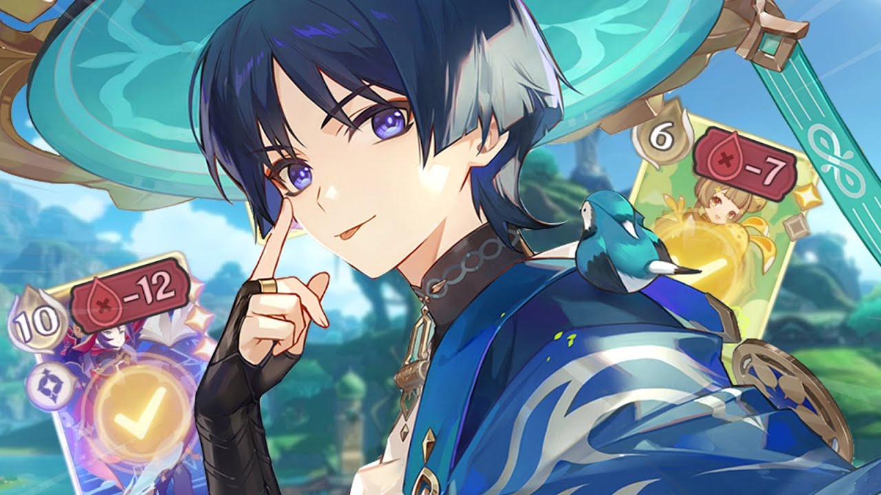 Hypercarry Wanderer is Busted in Genshin TCG | Wanderer TCG Gameplay ...