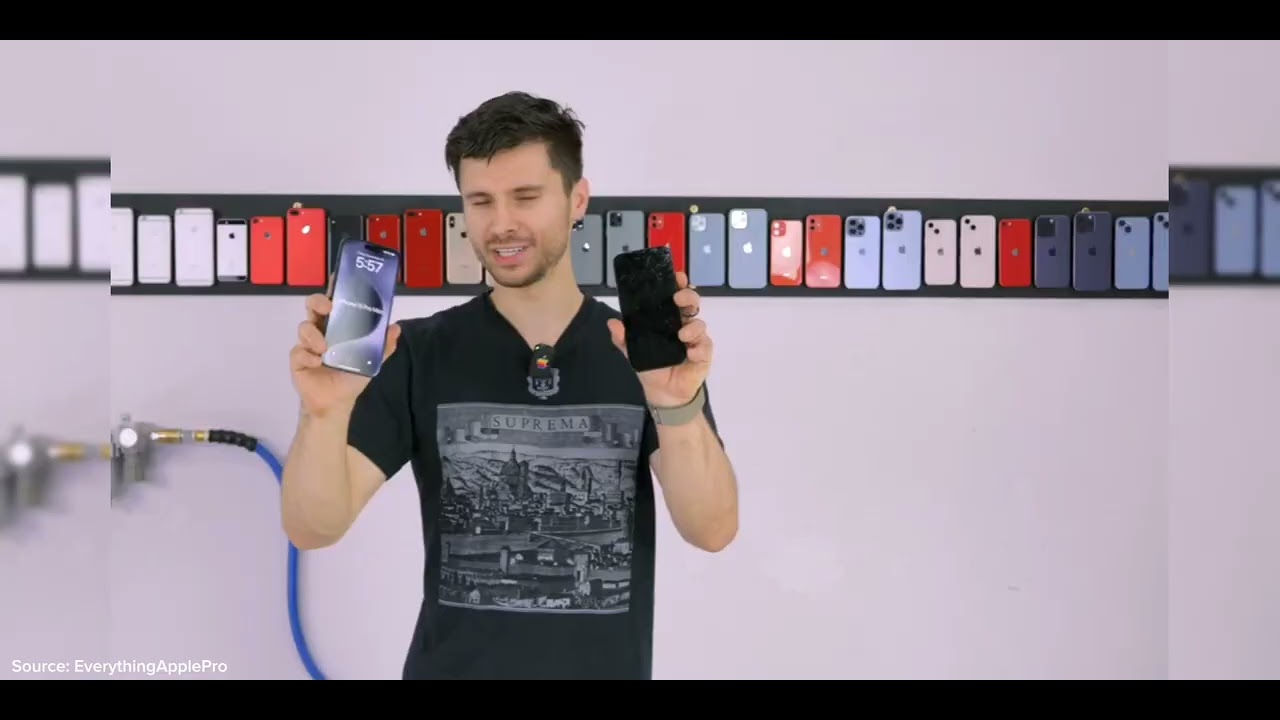 Drop Test iPhone 15 Pro Max and 15 Pro, DROP TEST!!! TITANIUM At Last ...