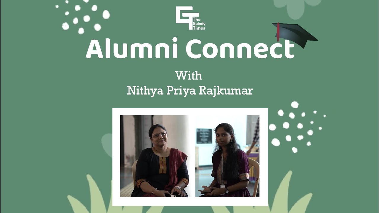 Alumni connect - With Nithya Priya Rajkumar Mam - YouTube