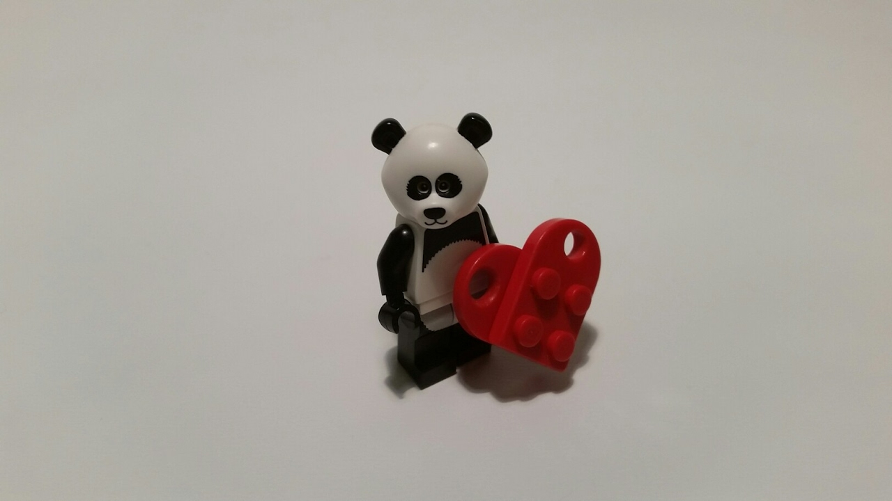 Lego 2 Pieces Valentine's Day Heart Gift - YouTube
