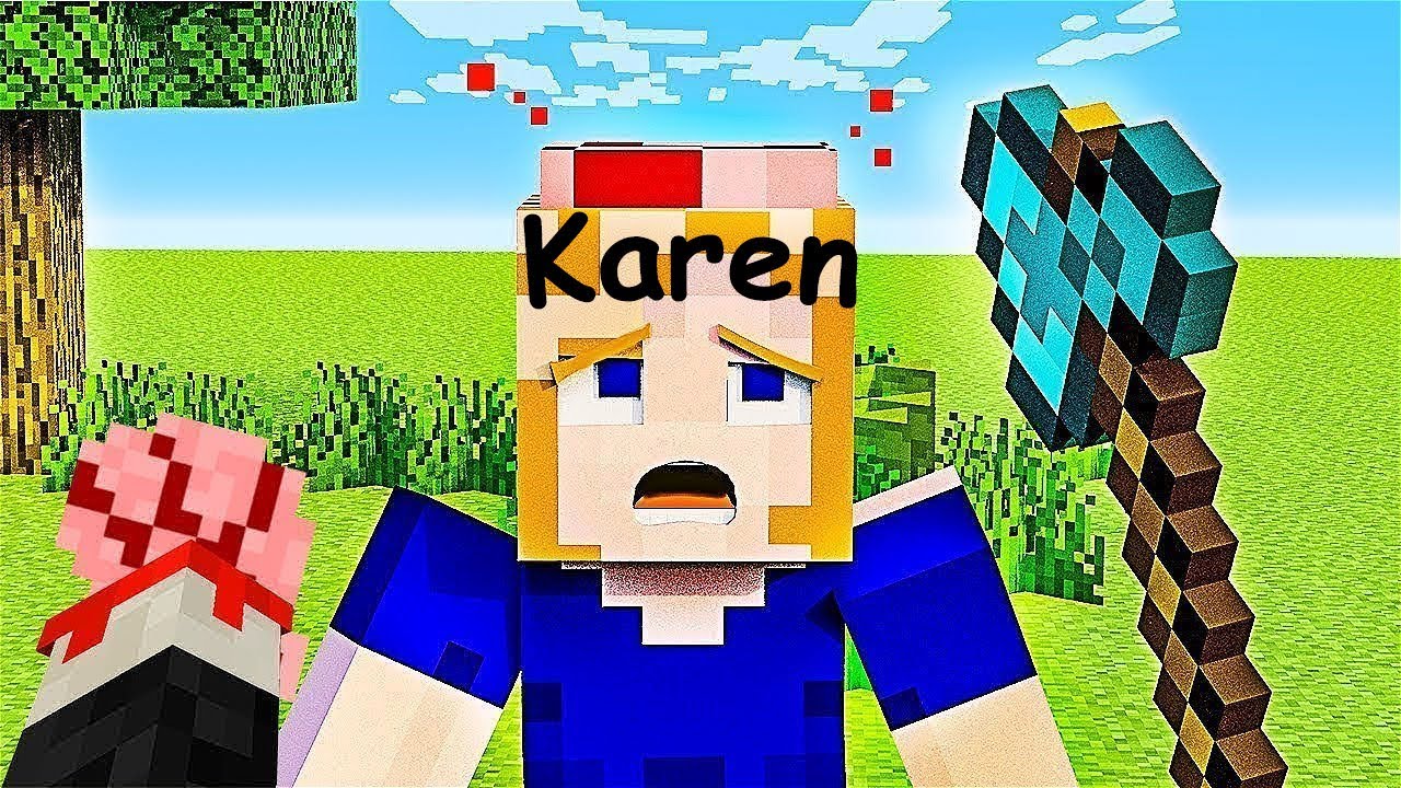 Karen vs TNT - MINECRAFT 2023 - YouTube